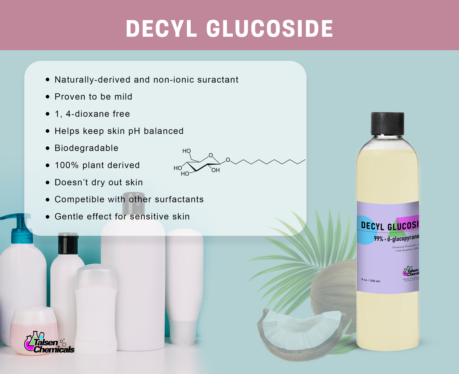 Decyl Glucoside – Talsen Chem